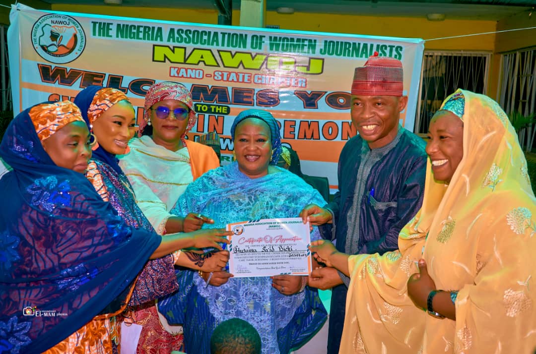 NAWOJ National Chairperson Commissions Office Donated by NUJ Kano