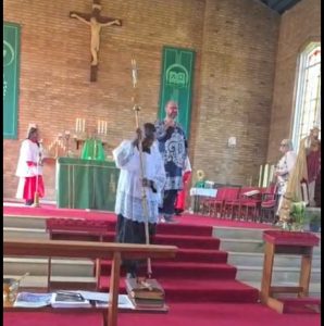 Father's Day : DG NIS, Shaibu Serves as Cross Bearer During Mass in ...